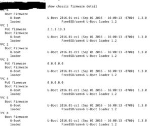 Juniper EX3400: How to Recover from PoE Firmware Upgrade Failure ...